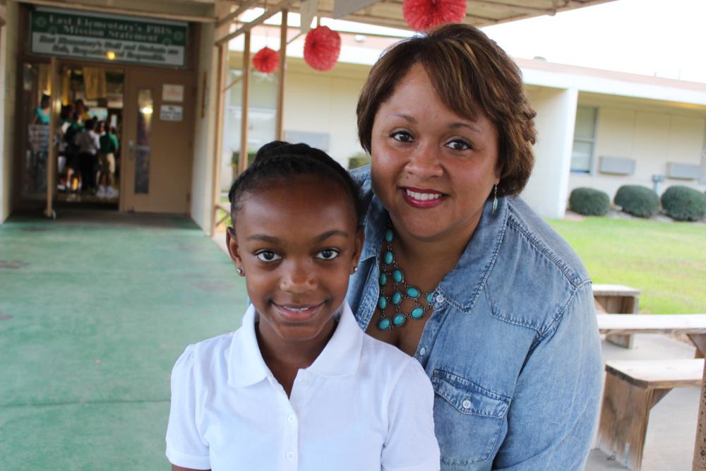 A fourth-grader and her principal | EuniceToday Archive | The Eunice ...