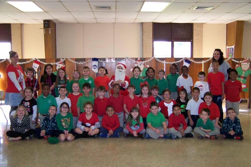 Eunice Elementary’s second-graders present a Christmas program ...
