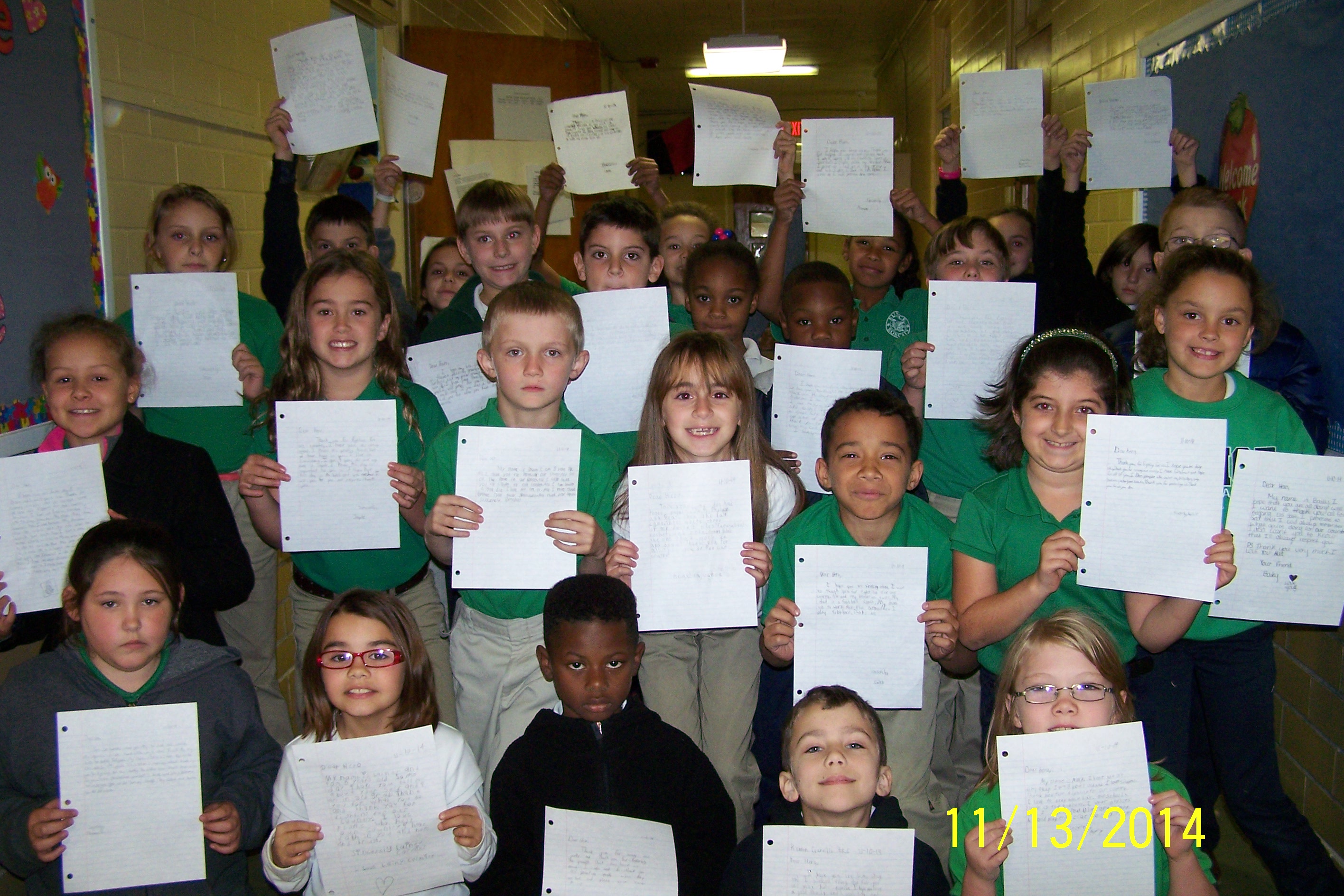 Eunice Elementary sent letters to soldiers | EuniceToday Archive | The ...