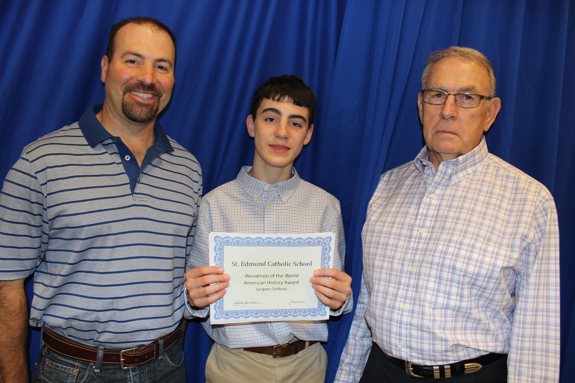 St. Edmund host 7th-and 8th-grade awards ceremony | EuniceToday Archive ...